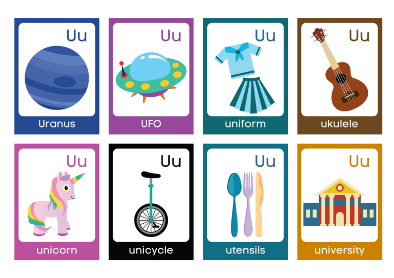25 Words that Start with U | Letter U Alphabet