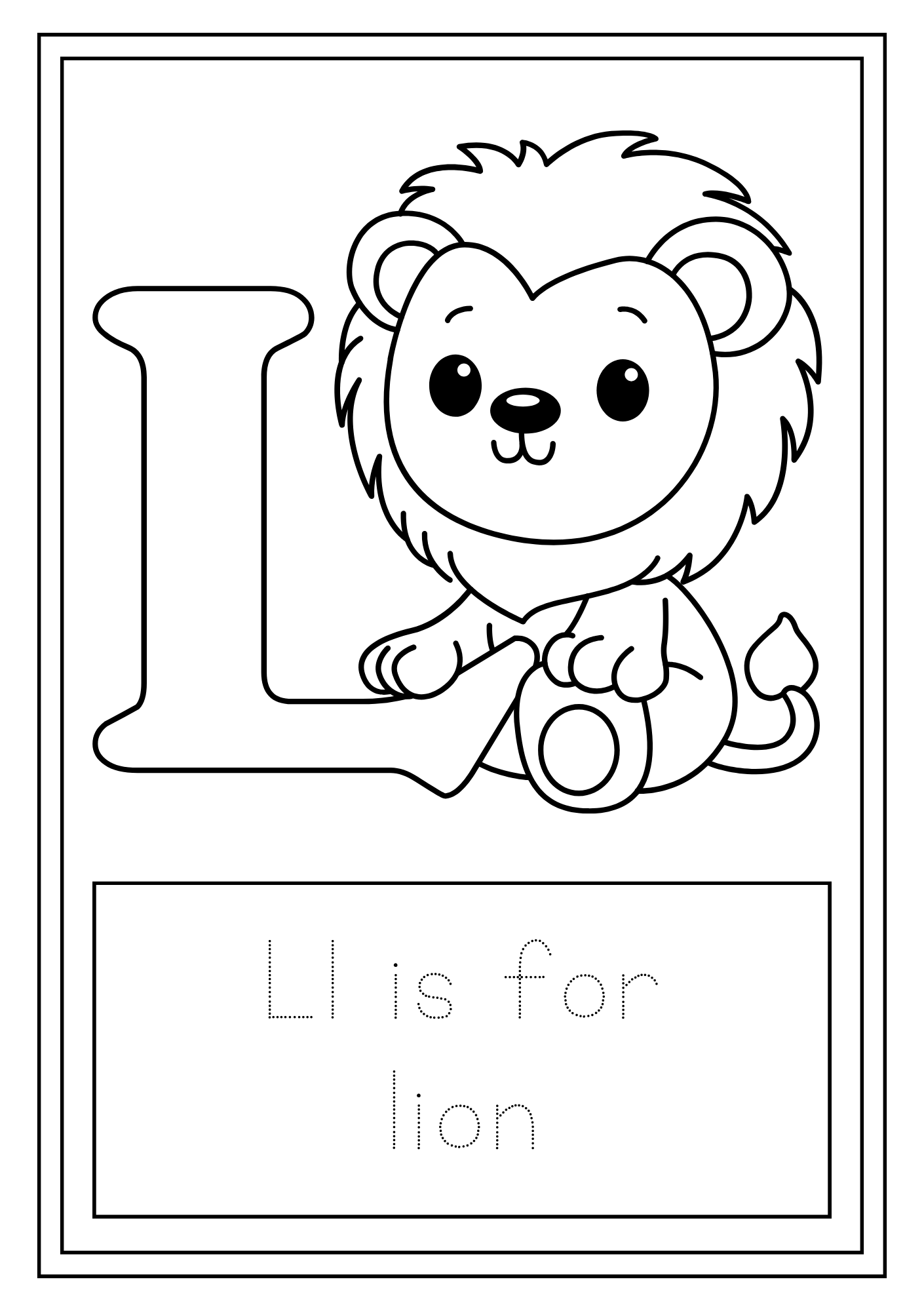 Animal Alphabet Coloring Worksheets for Kids | Smart Kiddos