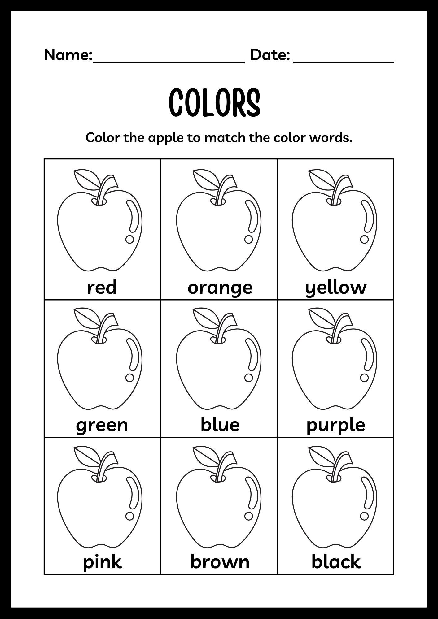 Preschool Learning Worksheets: 20 Fun Activities for Early Education