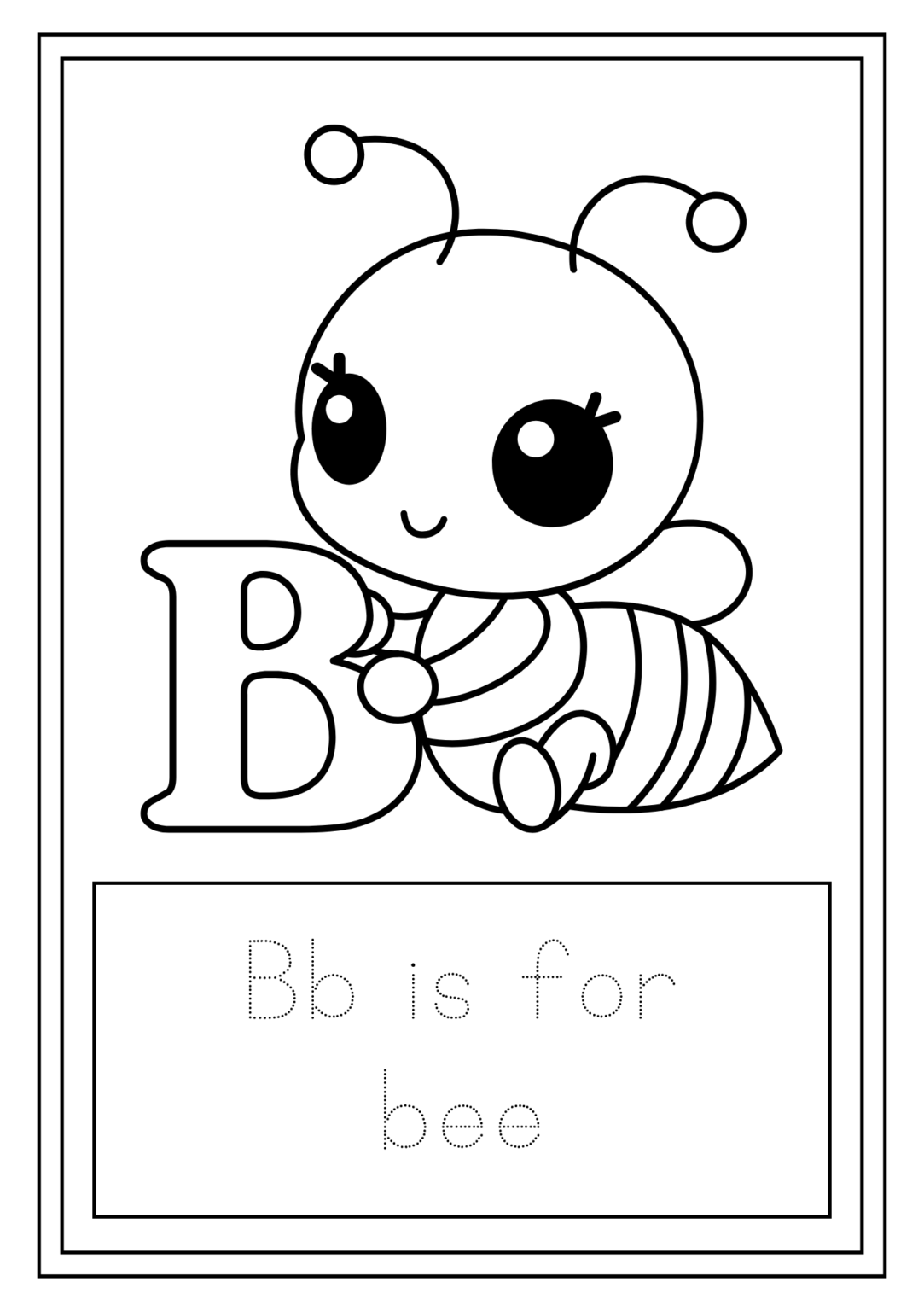 Animal Alphabet Coloring Worksheets for Kids | Smart Kiddos