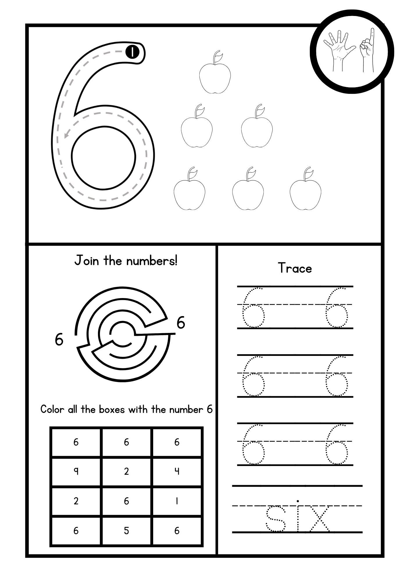 Simple Number Worksheets for Kids: Fun Learning Activities