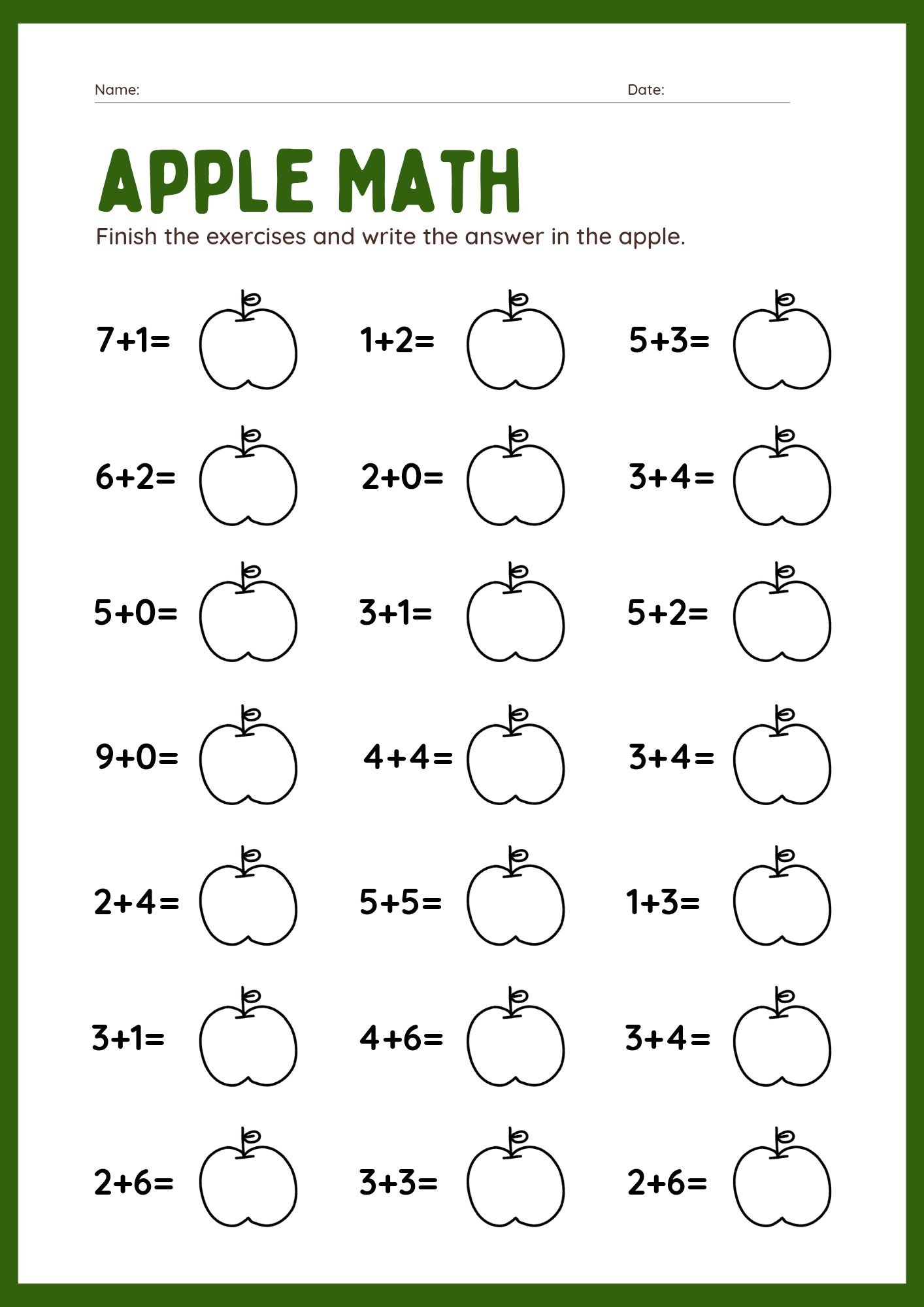 Fun and Engaging Math Worksheets for Kids – Boost Learning with Easy ...