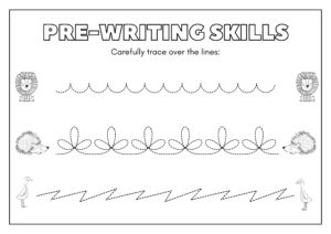 Pre-Writing Skills Tracing Worksheets for Kids | Fun & Printable ...