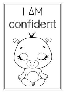 Affirmation Coloring Pages for Kids – Free Printable & Fun Activity ...