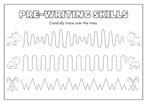 Pre-Writing Skills Tracing Worksheets for Kids | Fun & Printable ...