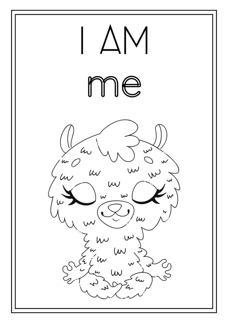 Affirmation Coloring Pages for Kids – Free Printable & Fun Activity