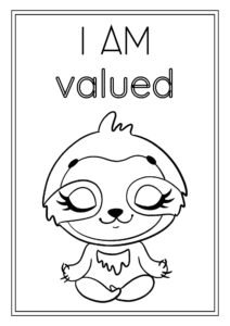 Affirmation Coloring Pages for Kids – Free Printable & Fun Activity