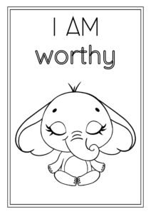 Affirmation Coloring Pages for Kids – Free Printable & Fun Activity ...