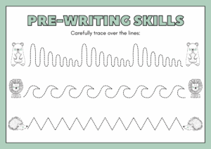 Pre-Writing Skills Tracing Worksheets for Kids | Fun & Printable ...