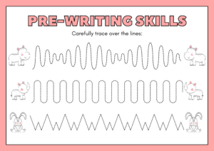 Pre-Writing Skills Tracing Worksheets for Kids | Fun & Printable ...