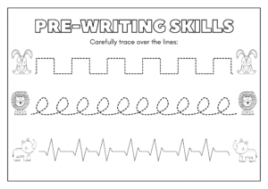 Pre-Writing Skills Tracing Worksheets for Kids | Fun & Printable ...