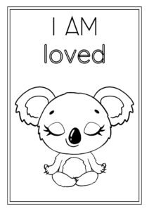 Affirmation Coloring Pages for Kids – Free Printable & Fun Activity