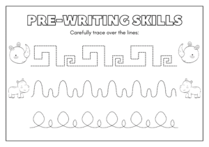 Pre-Writing Skills Tracing Worksheets for Kids | Fun & Printable ...