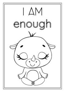 Affirmation Coloring Pages for Kids – Free Printable & Fun Activity